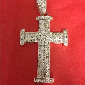 Jewelry | Cross With Lots Of Sparkle Pendant | Poshmark